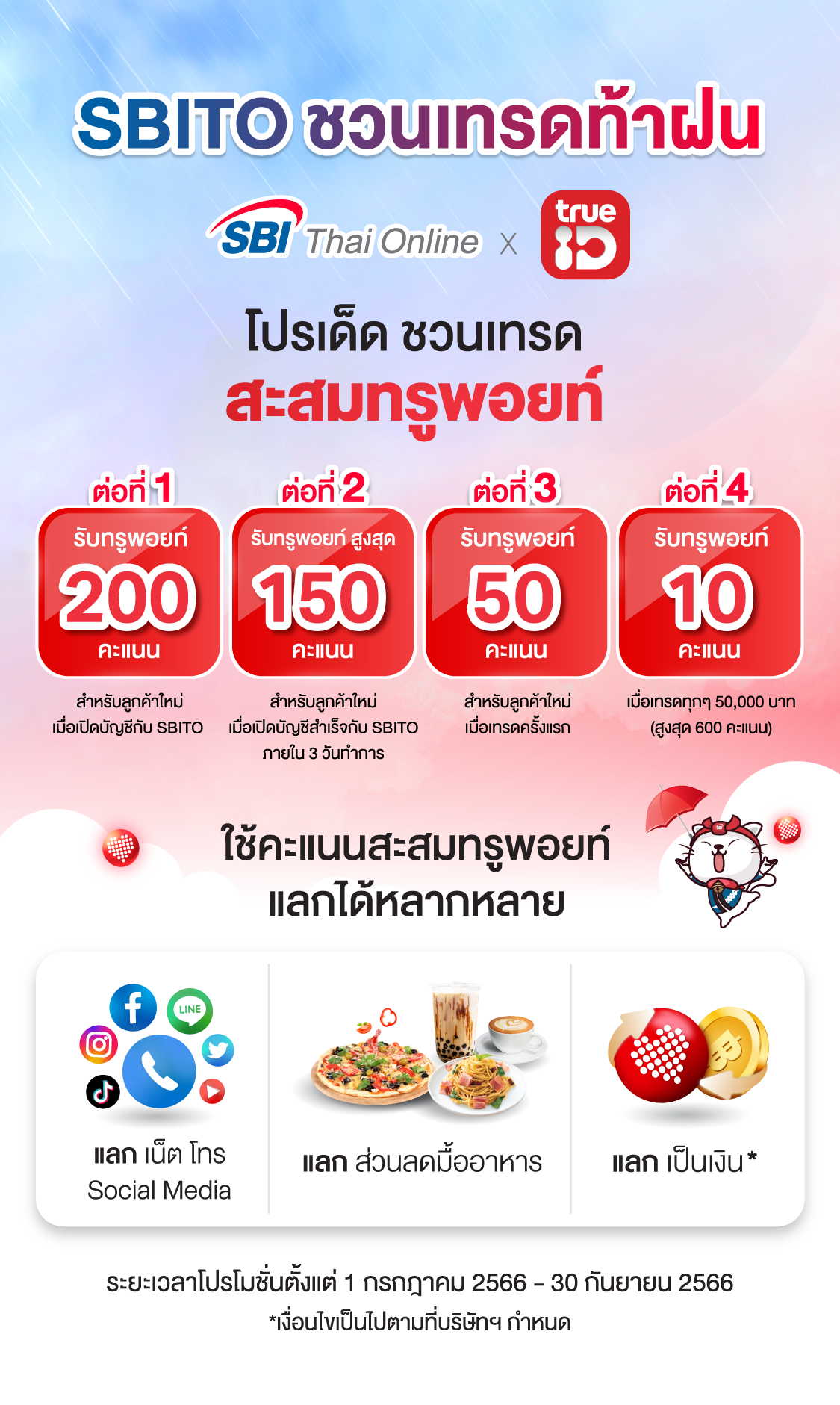 Trueyou - โปรโมชั่น : SBI Thai Online (SBITO)